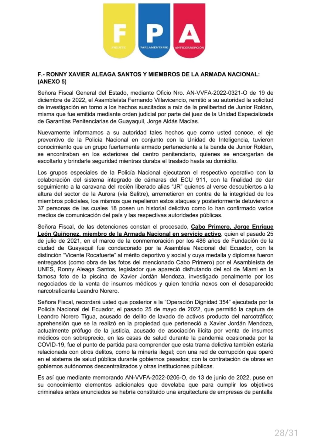 Ronny Aleaga, el Latin King que llegó lejos de la mano del correísmo ...